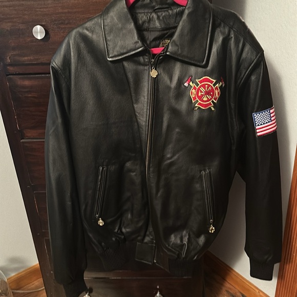 The Bradford Exchange | Jackets & Coats | Mens Firefighter Bomber ...
